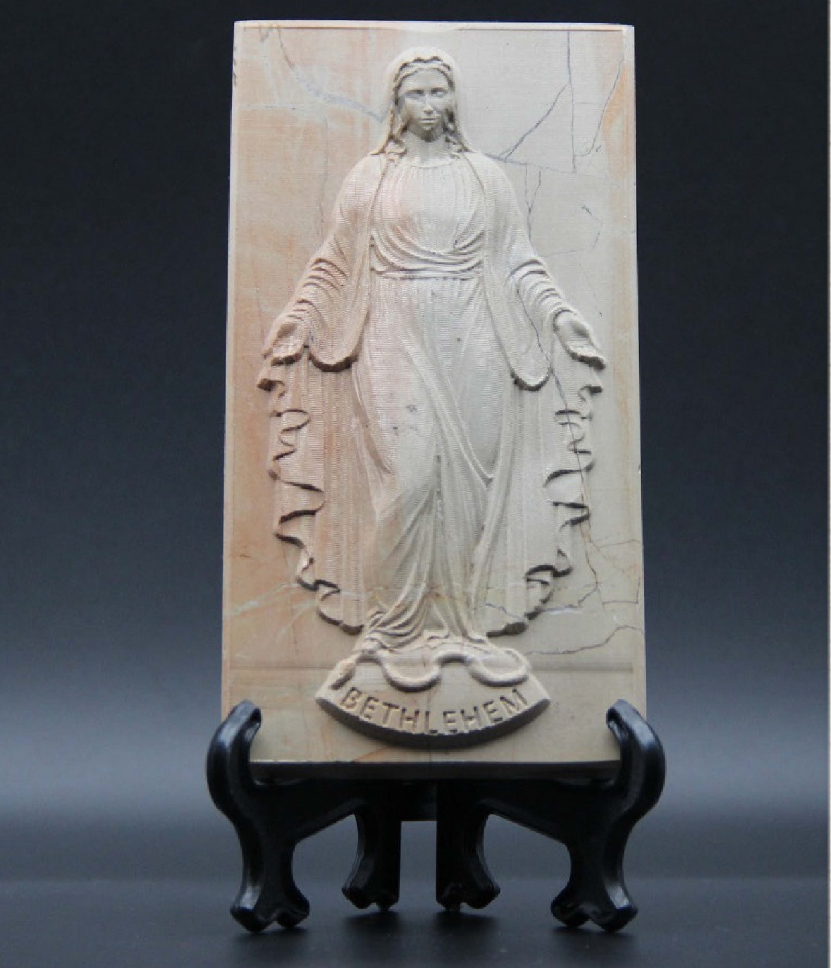 Mary stone stand - Paltisana